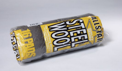 Hi-Tech All Star Steel Wool Grade 0000 - (16 pads per pack)
