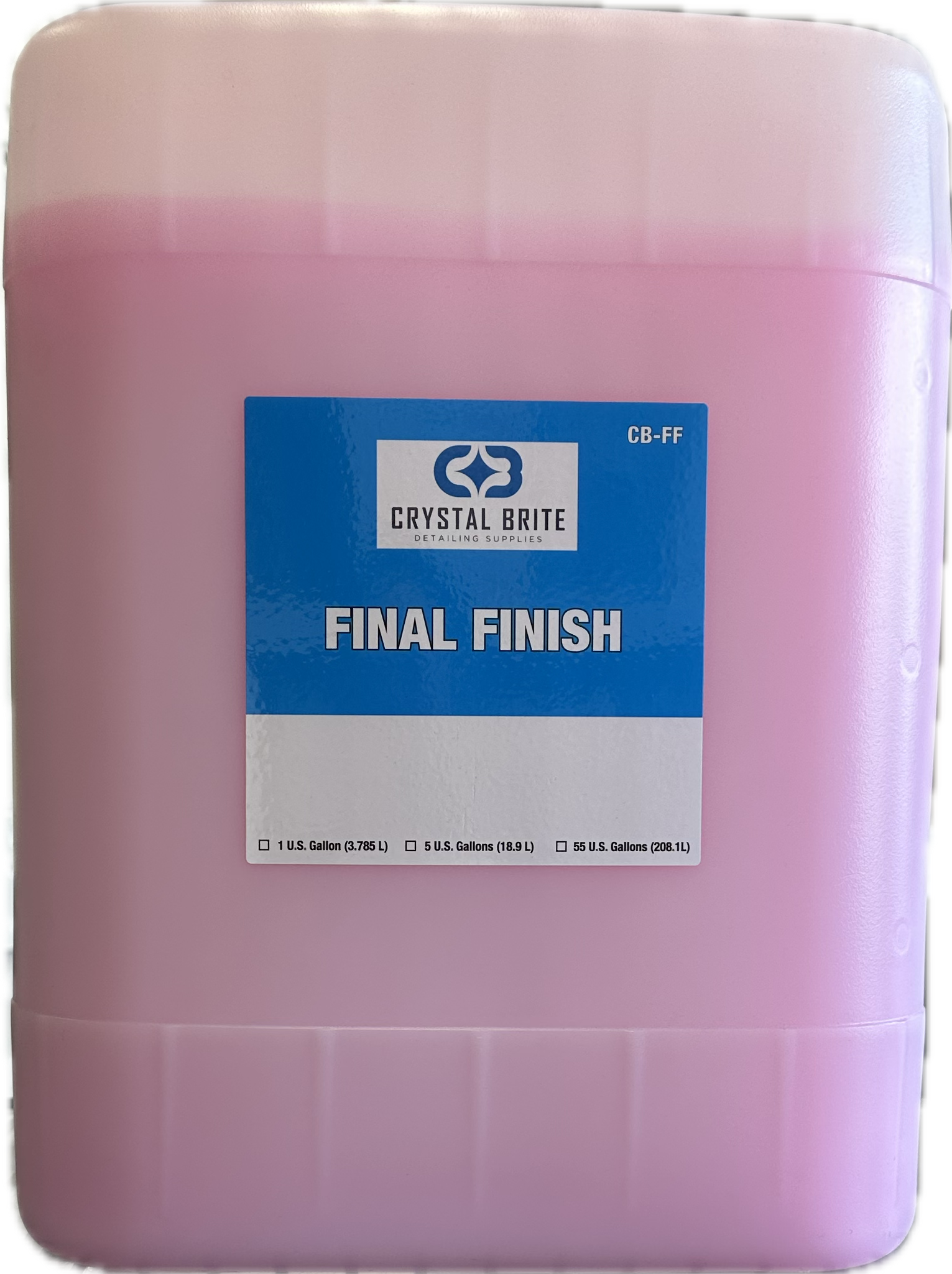 Crystal Brite Final Finish Detail Spray (5 Gallon)