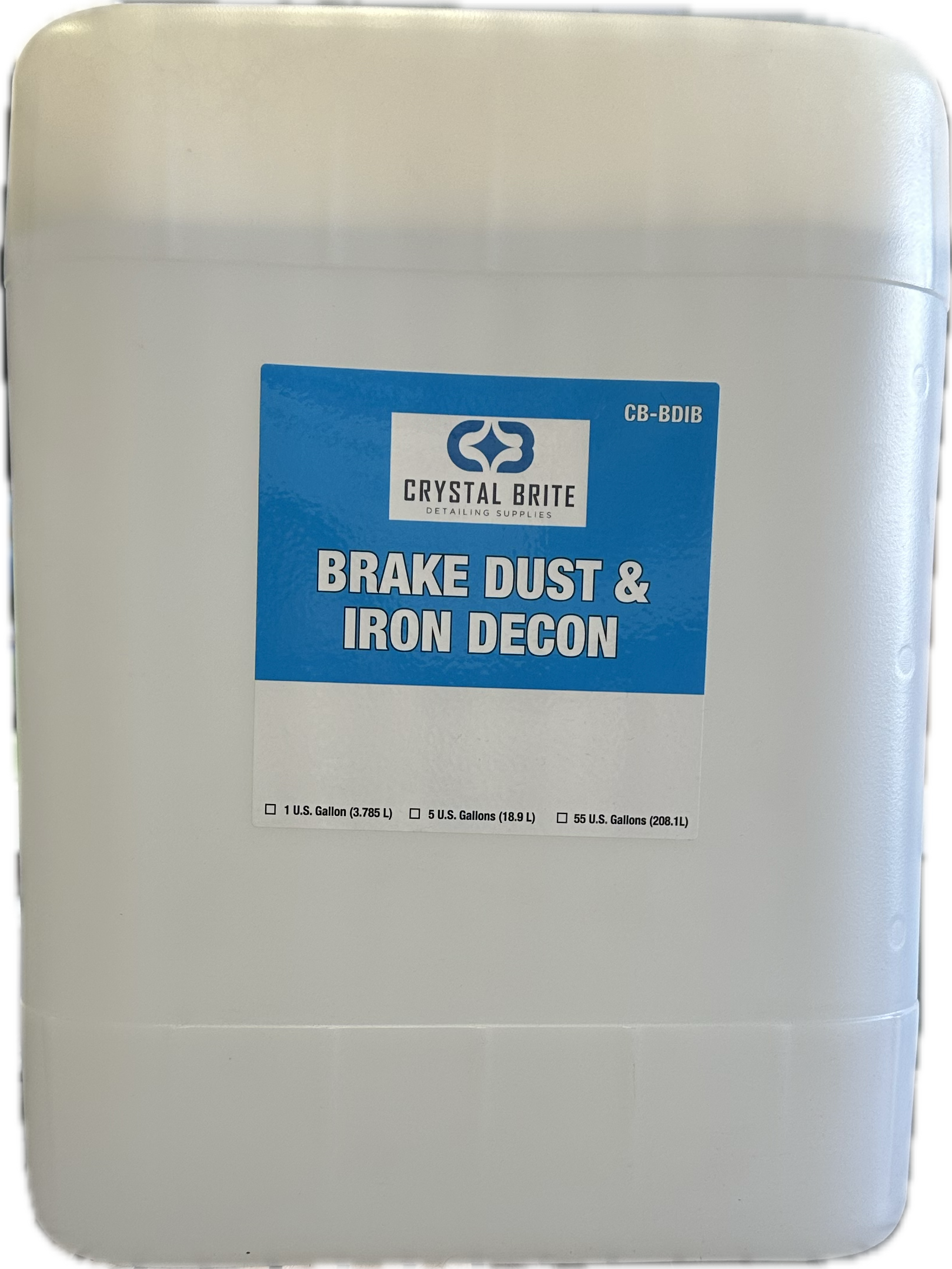 Crystal Brite Brake Dust & Iron Decon (5 Gallon)