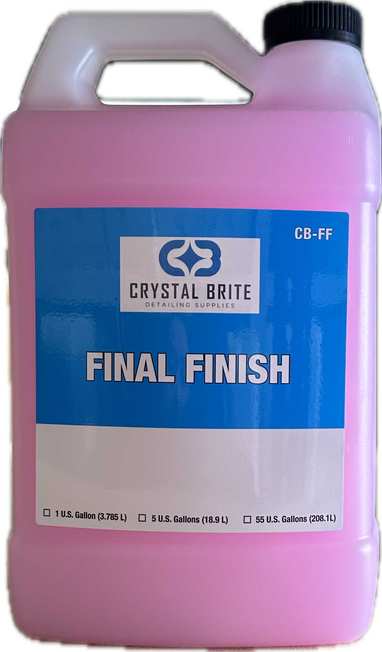 Crystal Brite Final Finish Detail Spray (1 Gallon)