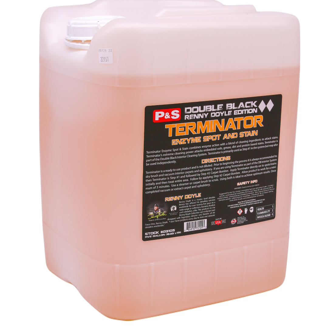 P&S Terminator Enzyme Spot & Stain Remover (5 Gallon)